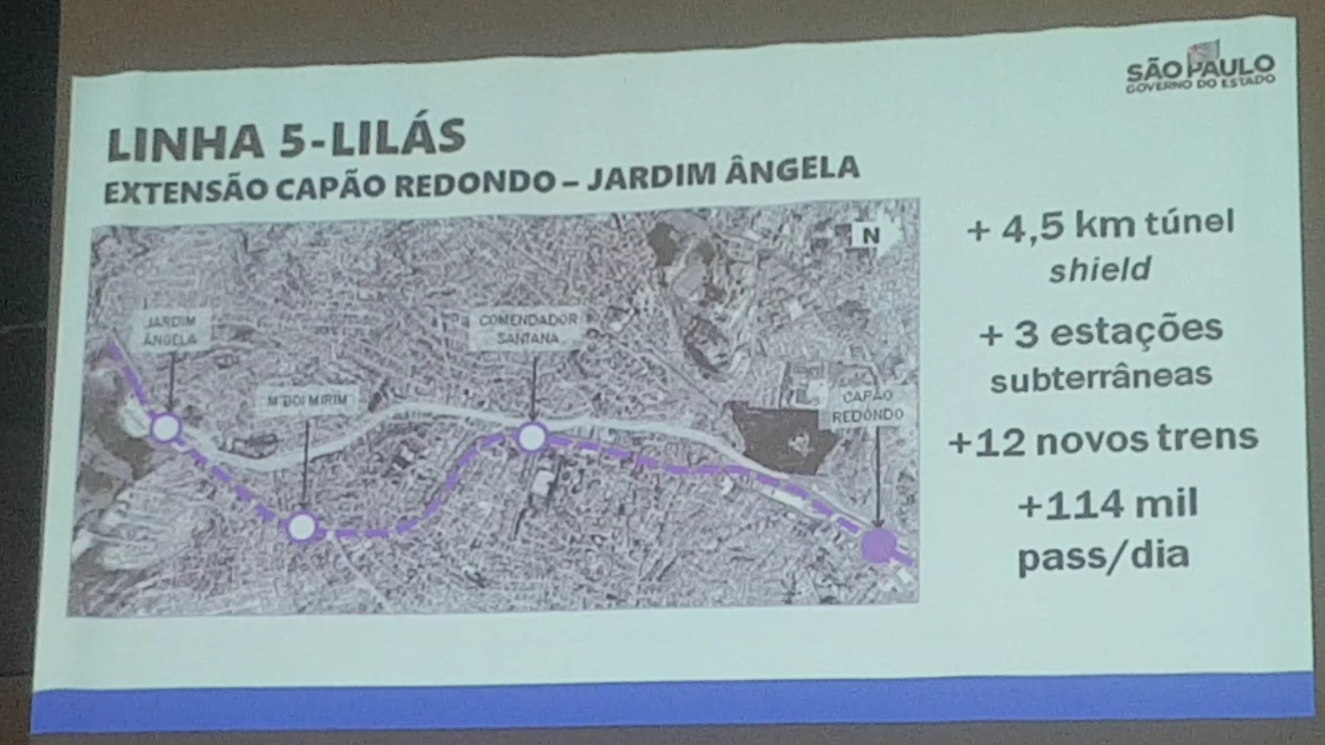 Baldy diz que extensão da Linha 5 Lilás até o Jardim Ângela fica pronta ...